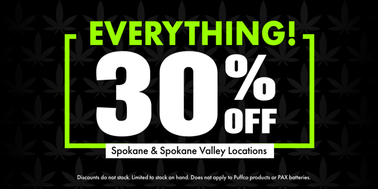 View Our Spokane Menu | Cannabis & Glass