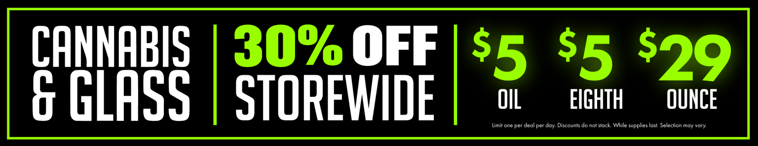 View Our Spokane Menu | Cannabis & Glass